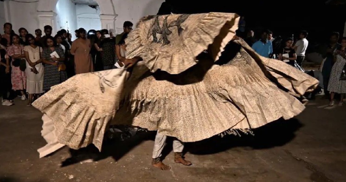 India Art Fair 2023: Debashish Paul 's sculptural dresses reflect his ...